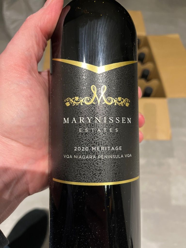2020 Marynissen Estates Meritage, Canada, Ontario, Niagara Peninsula ...