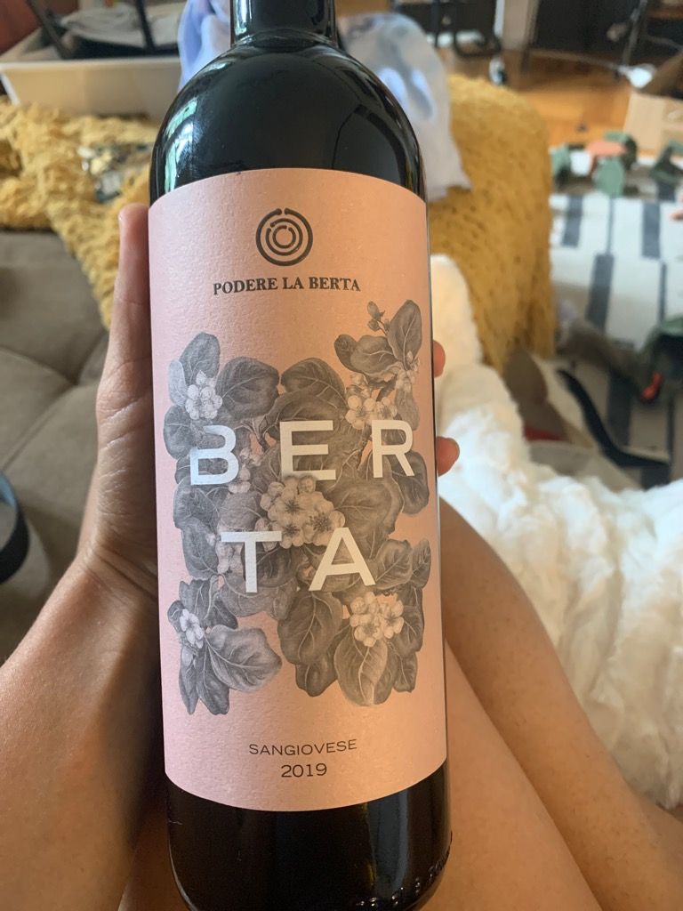 2018 Podere La Berta Sangiovese di Romagna Berta, Italy, Emilia-Romagna, Sangiovese di Romagna ...