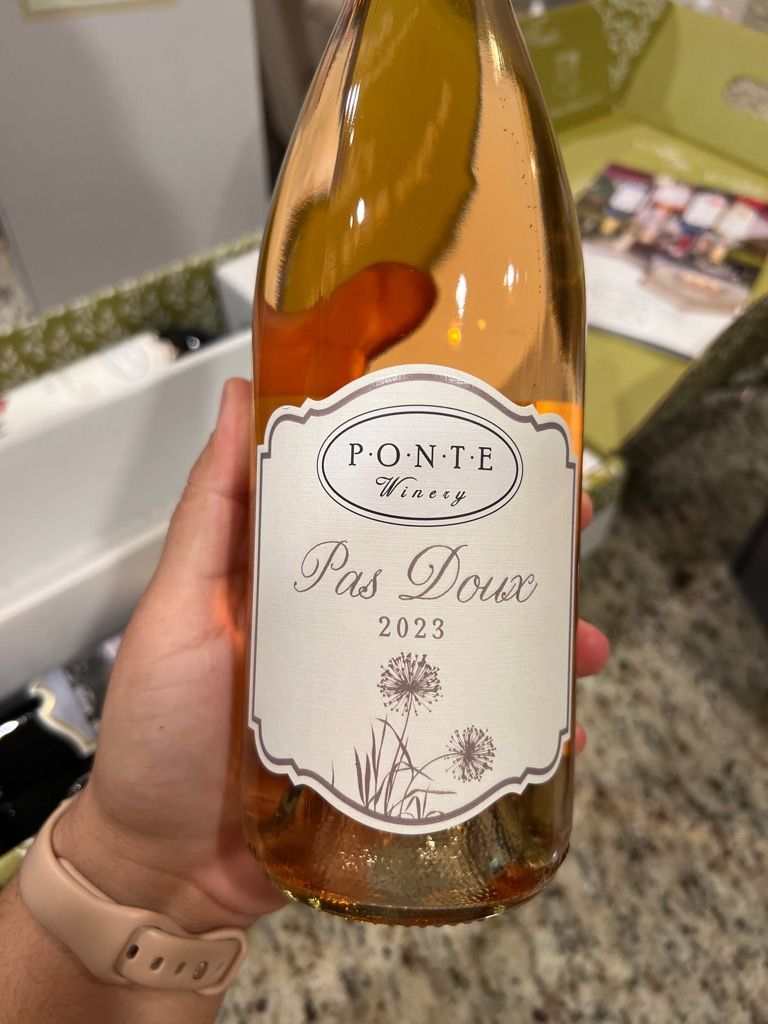 2023 Ponte Winery Pas Doux, USA, California, South Coast, Temecula ...