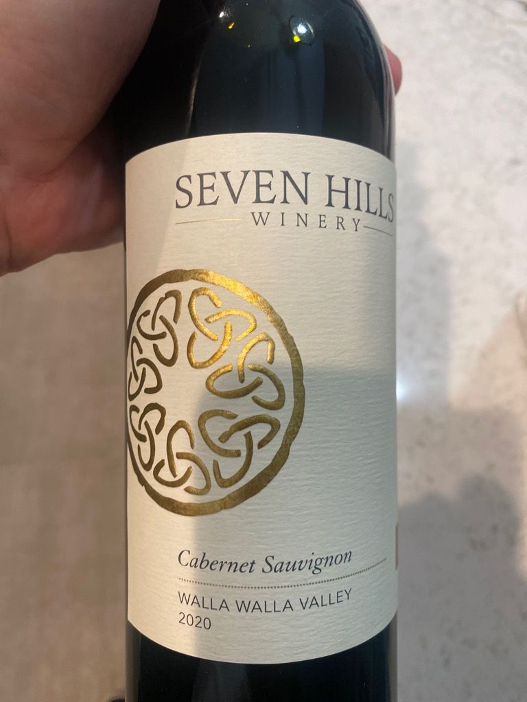 2020 Seven Hills Winery Cabernet Sauvignon McClellan Estate Vineyard, USA, Washington, Columbia ...
