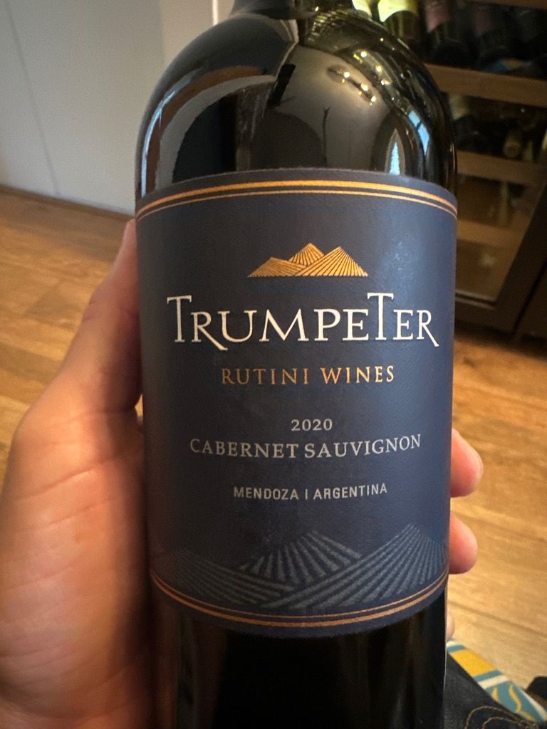 2020 Trumpeter Cabernet Sauvignon, Argentina, Mendoza - CellarTracker
