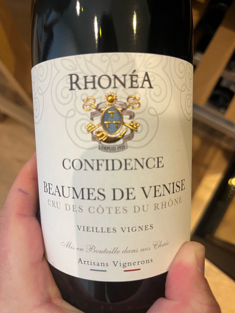2020 Rhonéa Beaumes-de-Venise Confidence, France, Rhône, Southern Rhône ...