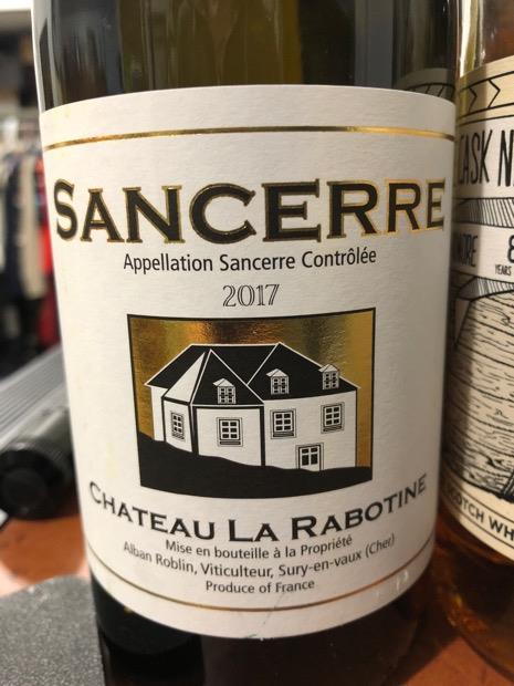 2019 Château La Rabotine Sancerre, France, Loire Valley, Upper Loire ...