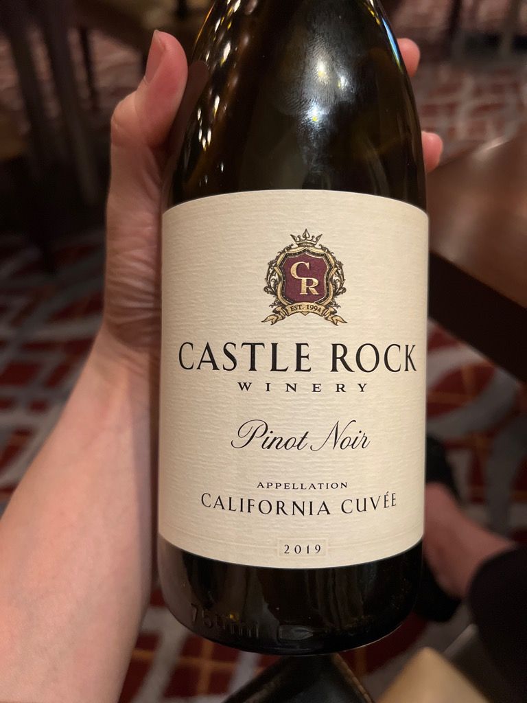 2019 Castle Rock Pinot Noir California Cuvée, USA, California ...