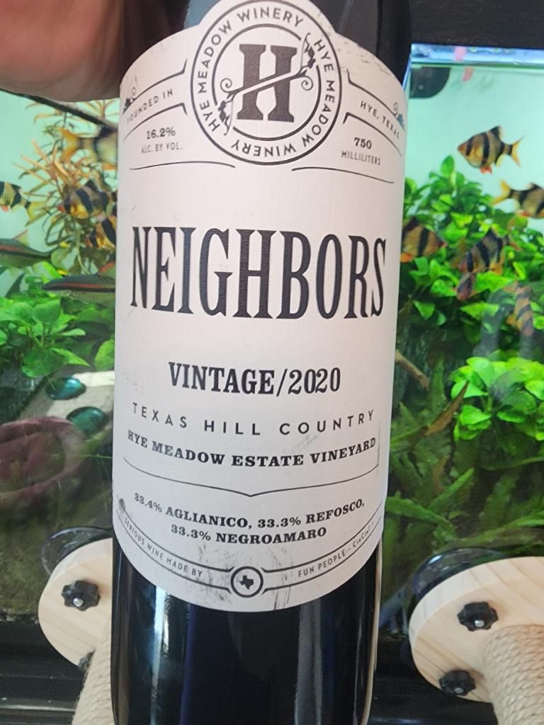 2020 Hye Meadow Winery Neighbors, USA, Texas, Texas Hill Country ...