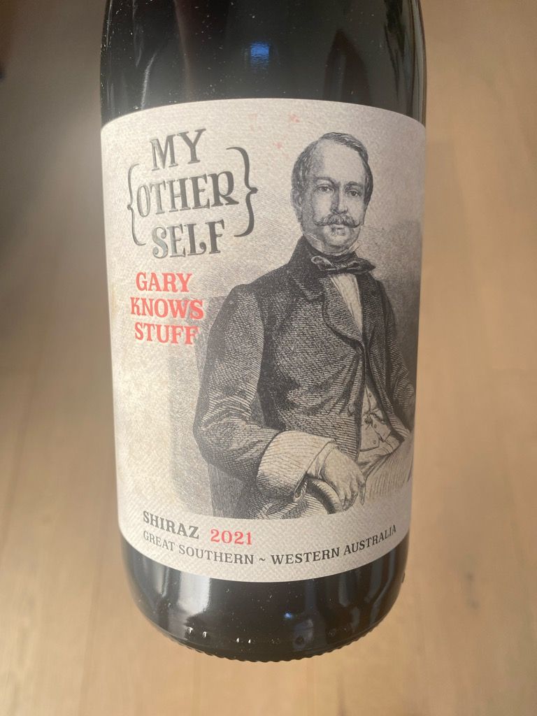 2021 Gary Stokes Shiraz My Other Self, Australia, Western Australia ...