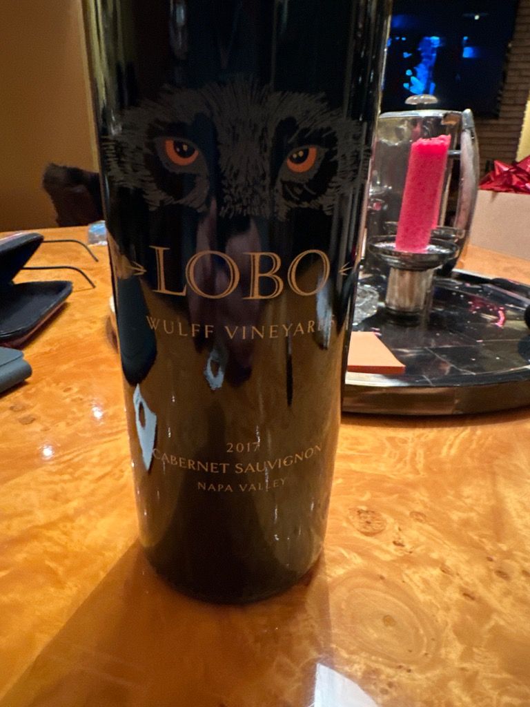 2017 Lobo Wines Cabernet Sauvignon Wulff Vineyards, USA, California ...