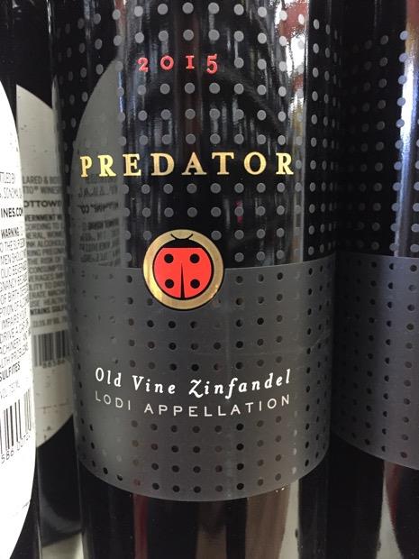 2015 Predator Old Vine Zinfandel, USA, California, Central Valley, Lodi ...