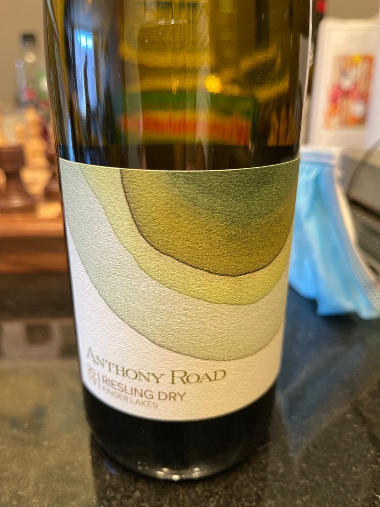 2019 Anthony Road Dry Riesling, USA, New York, Finger Lakes - CellarTracker