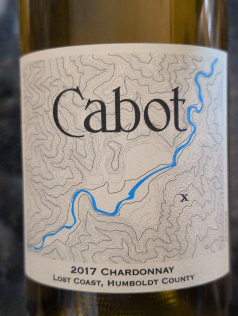2017 Cabot Vineyards Chardonnay Lost Coast Humboldt County, USA ...