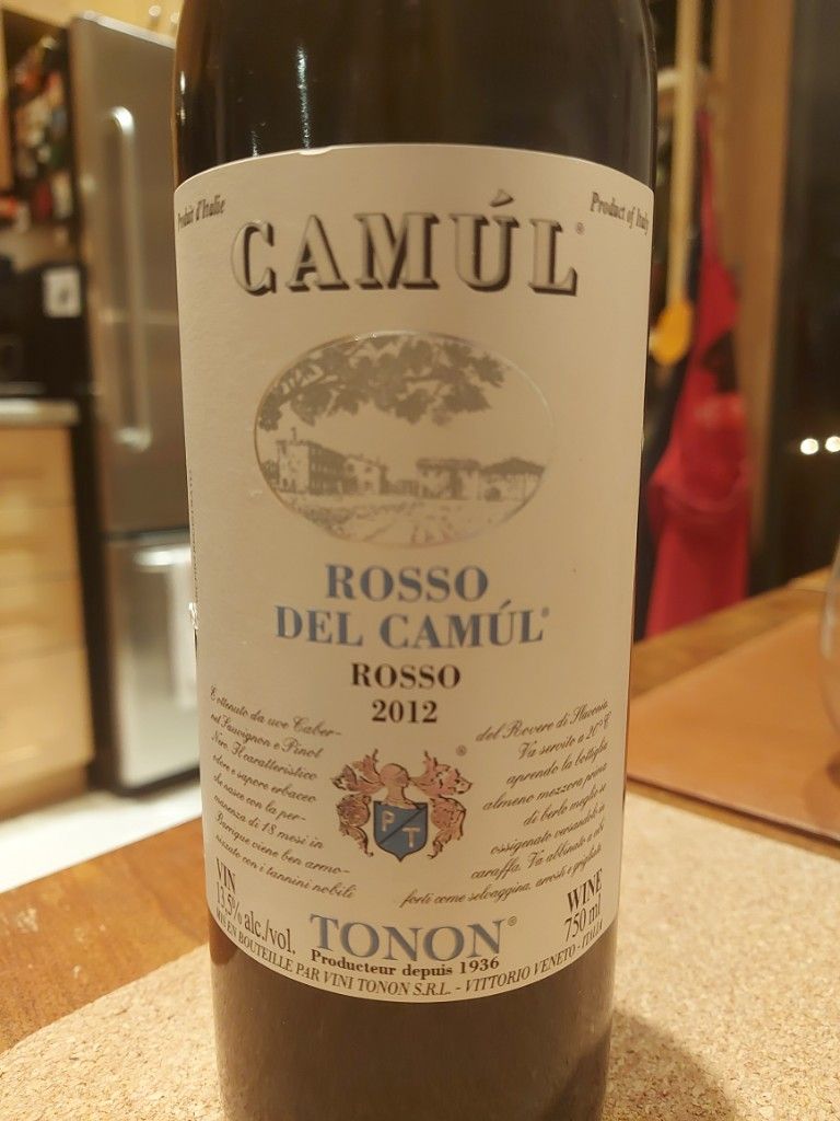 2012 Vini Tonon Rosso del Camúl Italy Veneto IGT, Italy, Veneto, Veneto ...