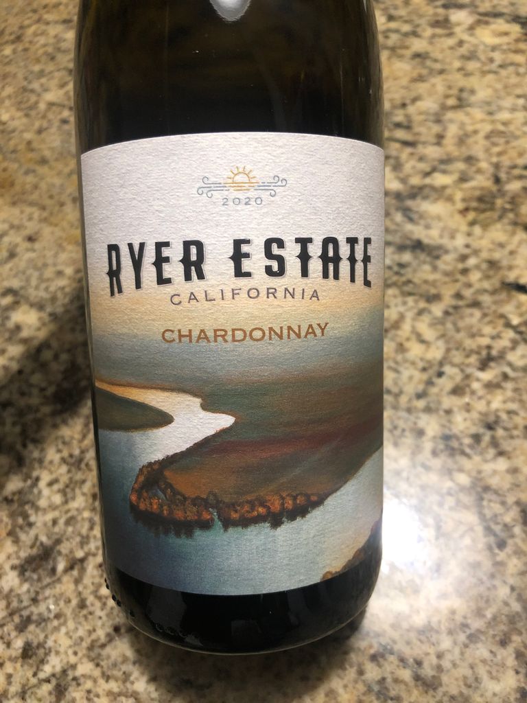 2020 Estate of the Art - Ryer Estate Chardonnay, USA, California ...