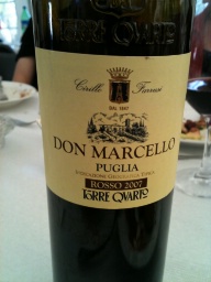 2009 Torre Quarto Don Marcello Rosso Puglia IGT, Italy, Puglia, Puglia ...