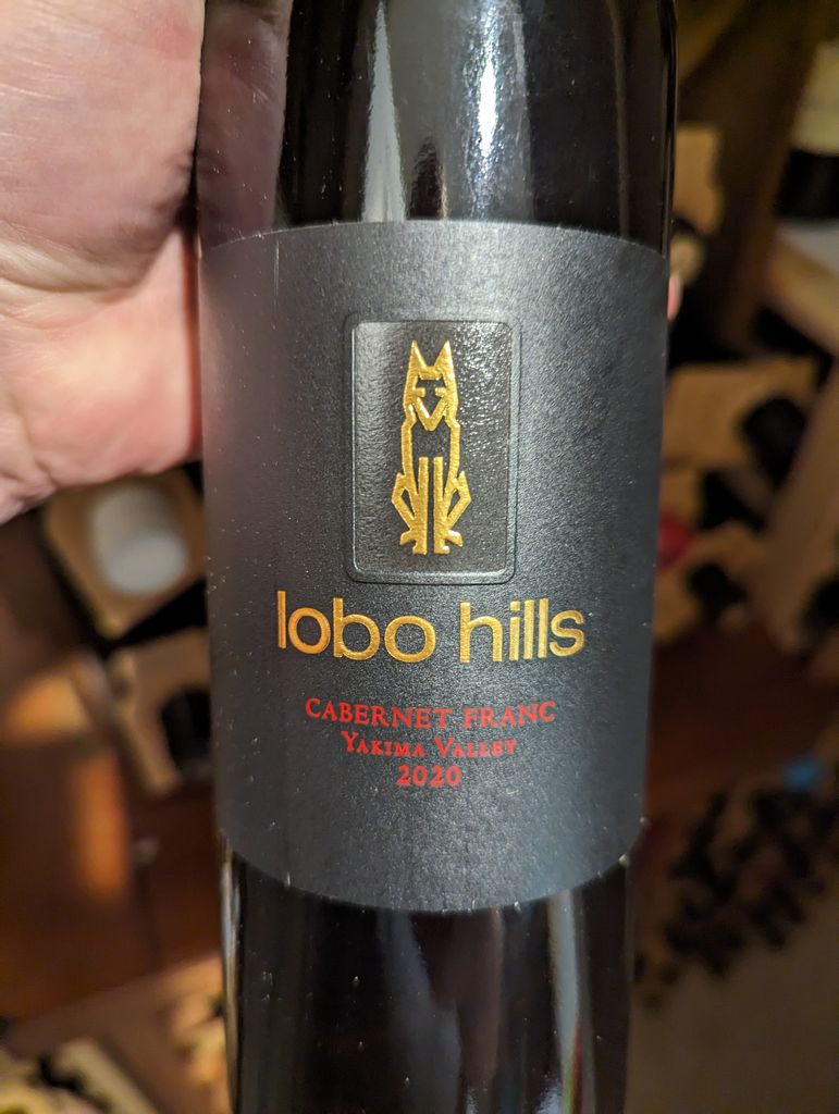 2020 Lobo Hills Cabernet Franc, USA, Washington, Columbia Valley ...