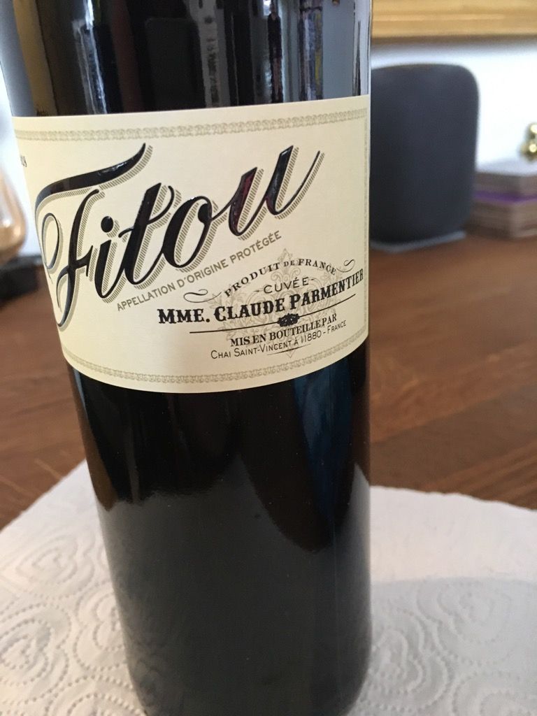 2019 Mme. Claude Parmentier Fitou, France, Languedoc Roussillon ...