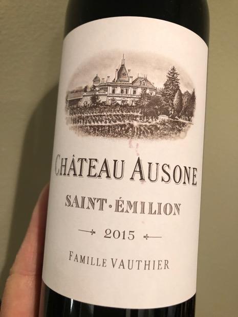 2015 Château Ausone, France, Bordeaux, Libournais, St. Émilion Grand ...