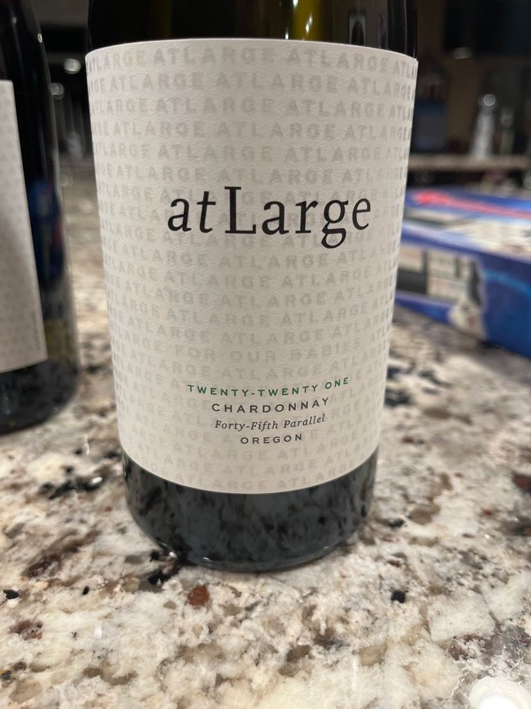 2021 Emerson Wines Chardonnay atLarge Forty-Fifth Parallel, USA, Oregon ...