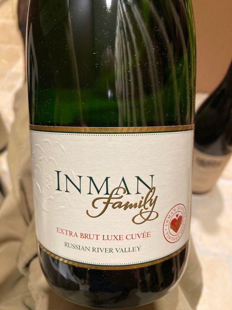 NV Inman Family Extra Brut Luxe Cuvee Inman Sisters, USA, California ...