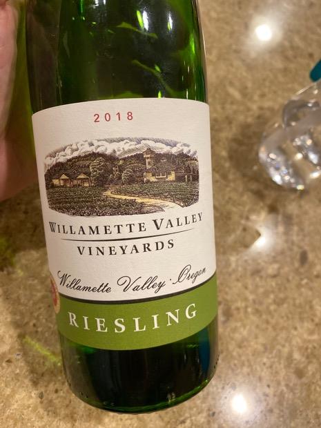 2018 Willamette Valley Vineyards Riesling, USA, Oregon, Willamette ...