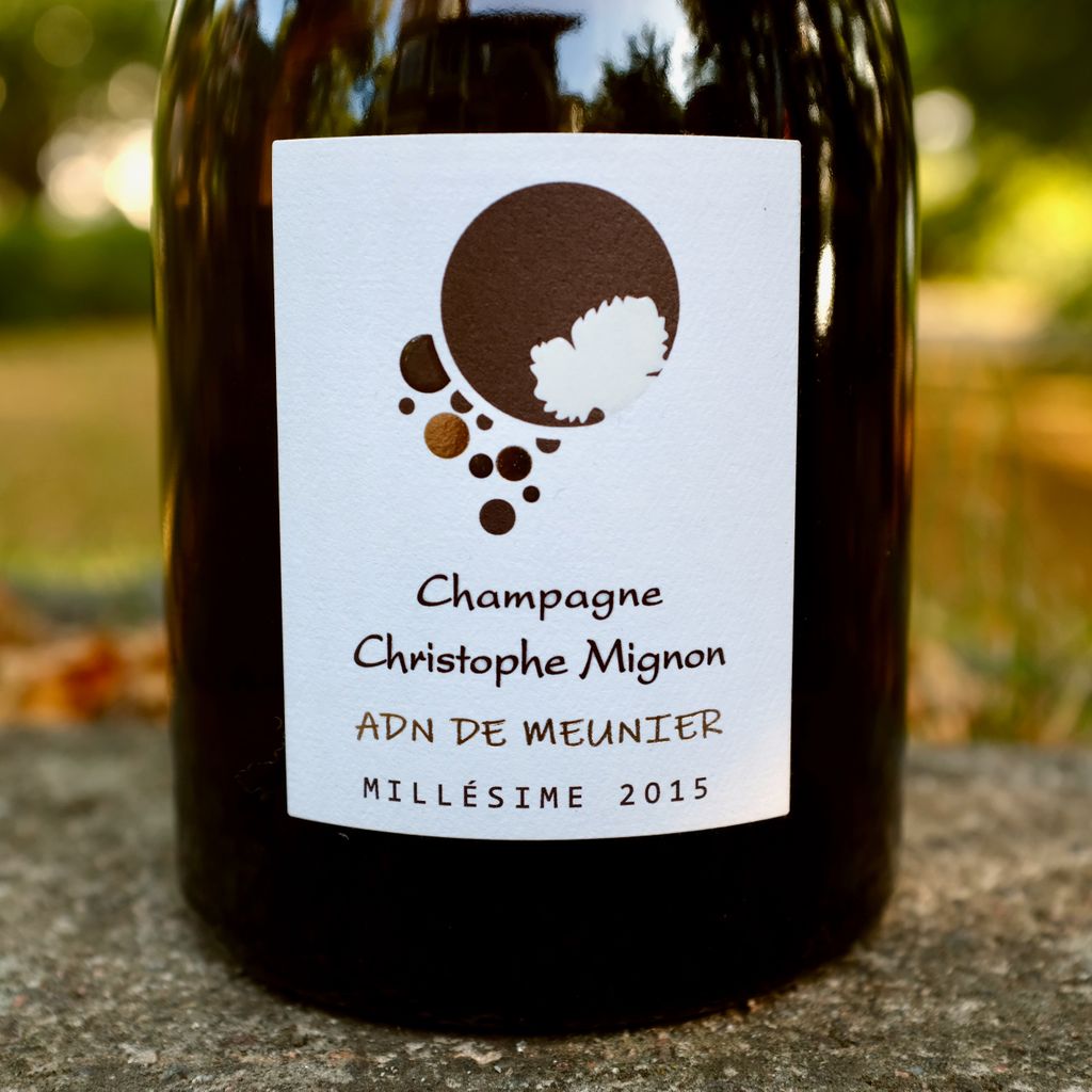 2015 Christophe Mignon Champagne ADN de Meunier Millésime, France ...