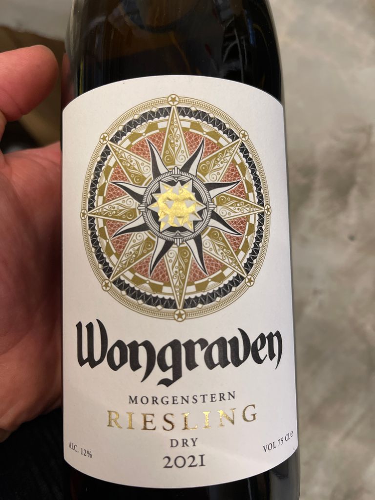 2022 Wongraven Wines Riesling Morgenstern, Germany, Pfalz - CellarTracker