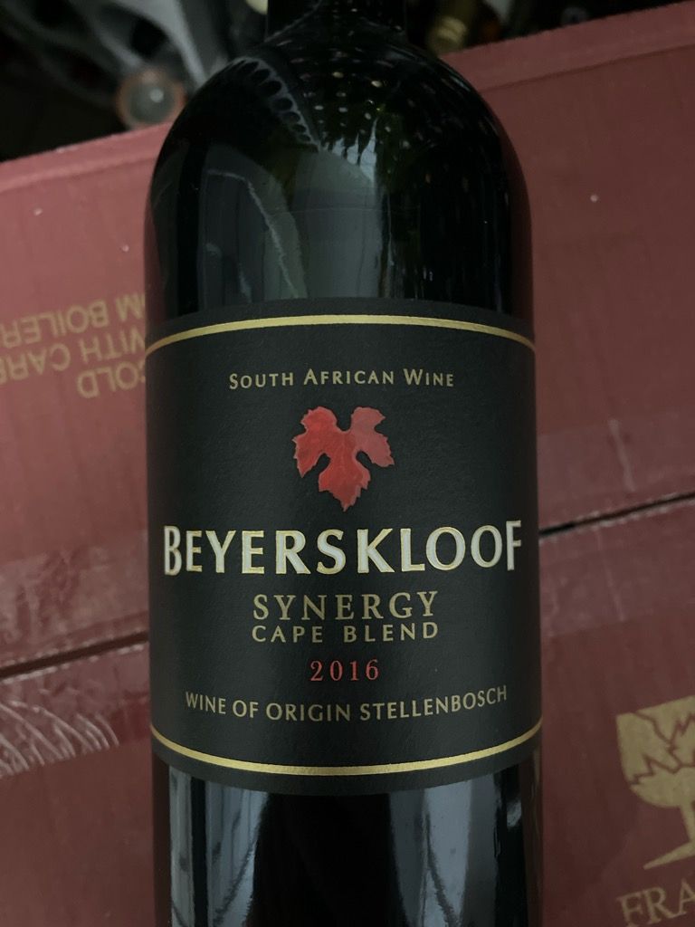 2016 Beyerskloof Synergy, South Africa, Western Cape - CellarTracker