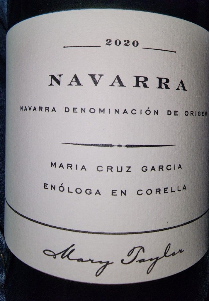 2021 Maria Cruz Garcia Navarra Mary Taylor, Spain, Navarra - CellarTracker