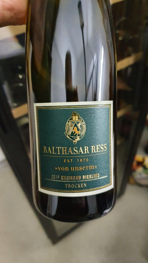2019 Balthasar Ress Riesling Von Unserem, Germany, Rheingau - CellarTracker