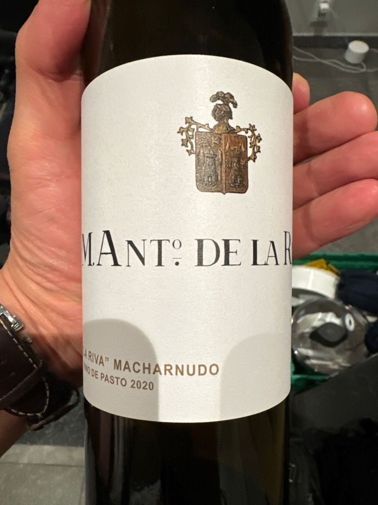 2020 Antonio de la Riva Vino Blanco "La Riva" Macharnudo, Spain ...