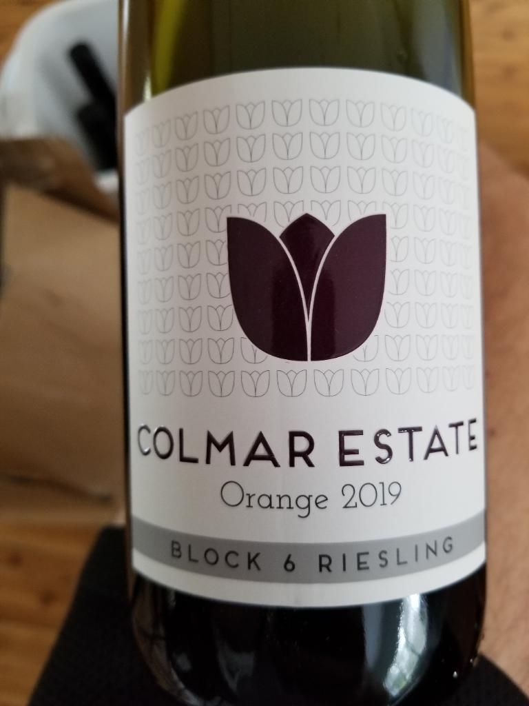 2021 Colmar Estate Riesling Block 6 Single Vineyard, Australia, New ...