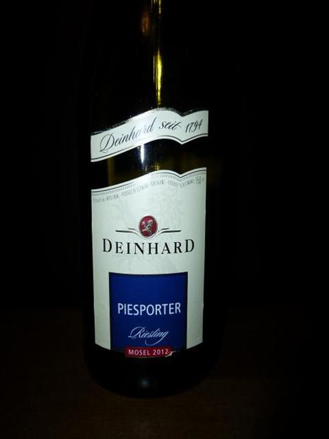 2010 Deinhard Piesporter Riesling, Germany, Mosel Saar Ruwer ...