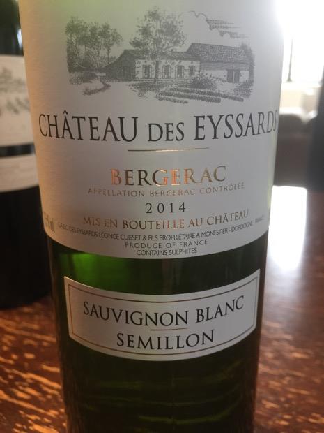 2014 Château des Eyssards Bergerac Sec, France, Southwest France ...