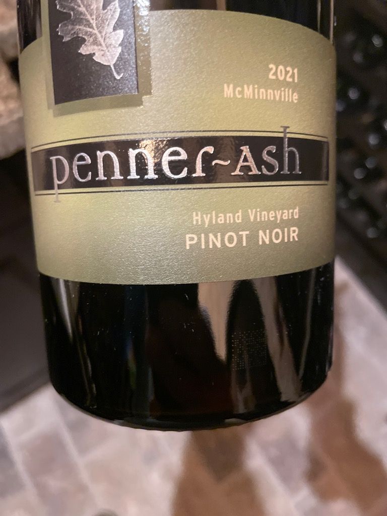 2021 Penner-Ash Pinot Noir Hyland Vineyard, USA, Oregon, Willamette ...