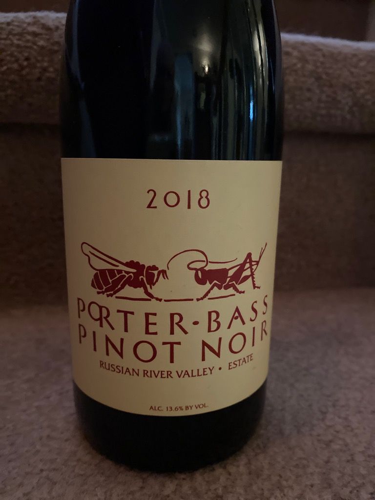 2019 Porter-Bass Pinot Noir, USA, California, Sonoma County, Russian ...