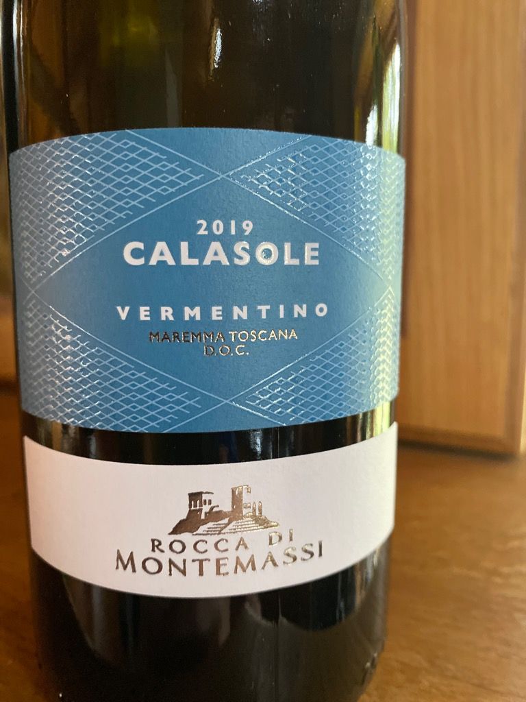 2019 Rocca di Montemassi Vermentino Maremma Toscana Calasole, Italy ...