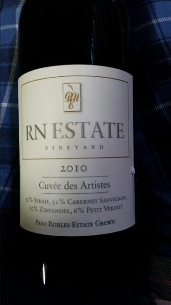 2010 RN Estate Vineyard Cuvée des Artistes, USA, California, Central ...