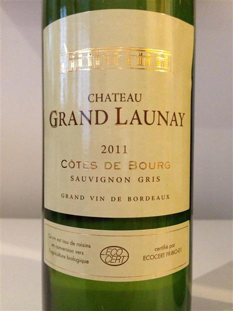 2015 Château Grand Launay, France, Bordeaux, Côtes de Bourg - CellarTracker