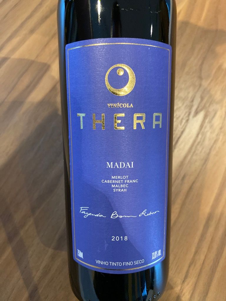 2018 Vinícola Thera Madai - Lote 1, Brazil, Santa Catarina - CellarTracker