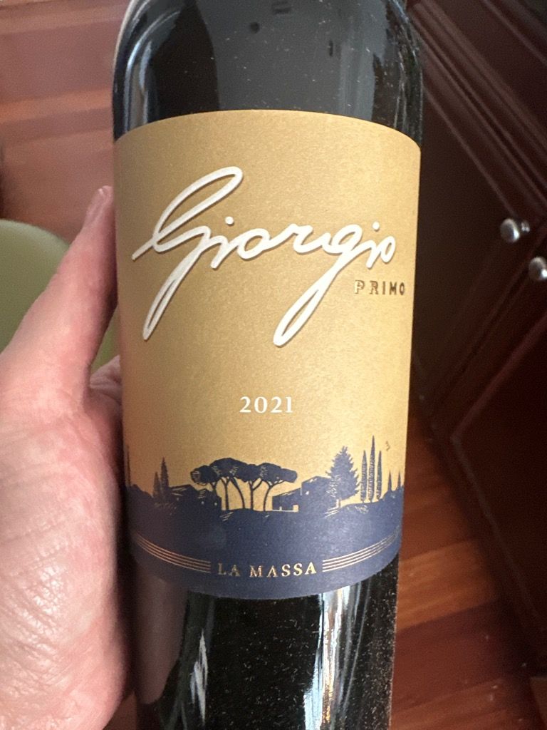 2021 La Massa Giorgio Primo, Italy, Tuscany, Toscana IGT - CellarTracker