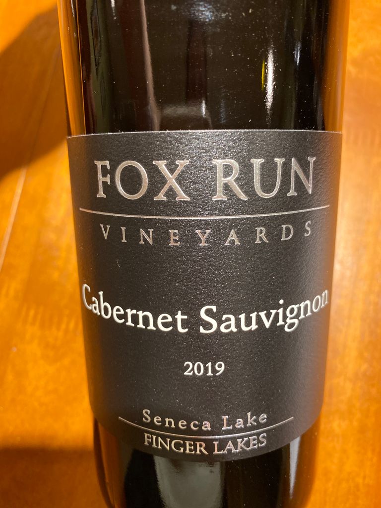 2020 Fox Run Vineyards Cabernet Sauvignon, USA, New York, Finger Lakes ...