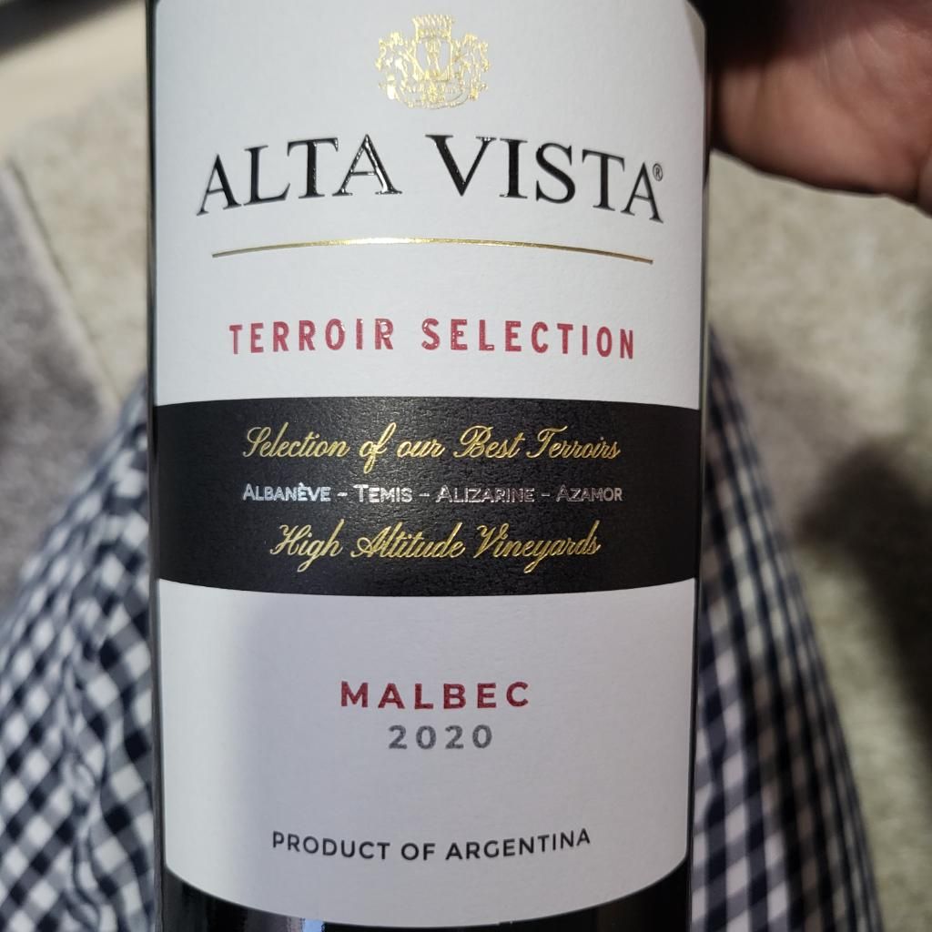 2020 Alta Vista Malbec Terroir Selection, Argentina, Mendoza ...