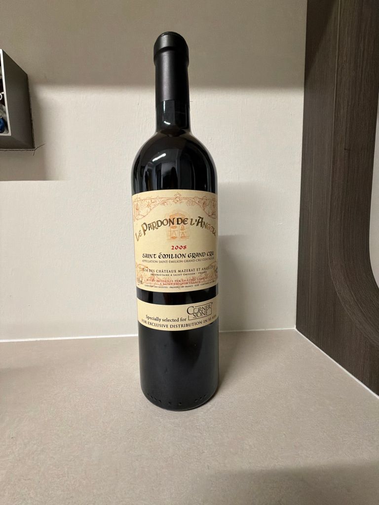 2008 Le Pardon de L'Angelus, France, Bordeaux, Libournais, St. Émilion ...