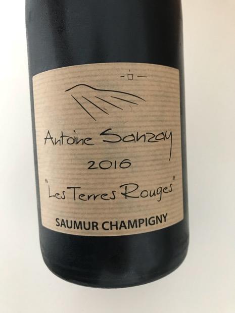 2016 Antoine Sanzay Saumur-Champigny Les Terres Rouges, France, Loire ...