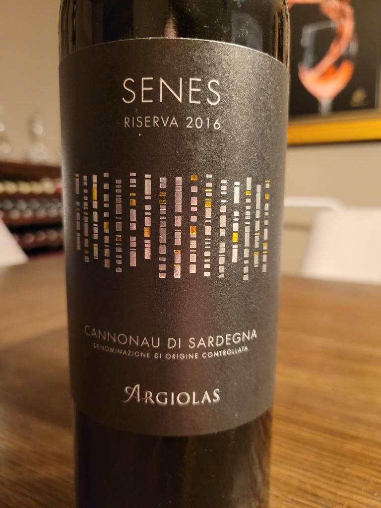 2018 Argiolas Riserva Senes, Italy, Sardinia, Cannonau di Sardegna ...