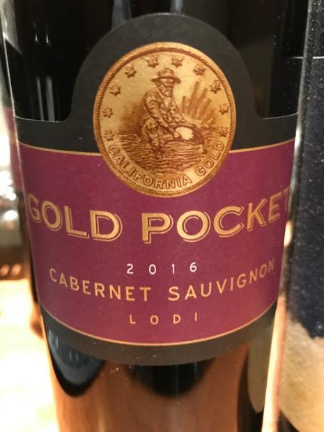2016 Gold Pocket Wines Cabernet Sauvignon, USA, California, Central ...
