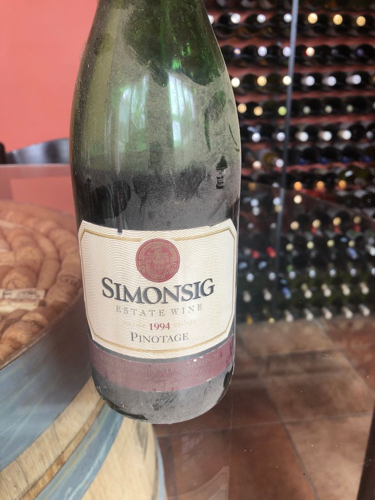 1993 Simonsig Pinotage, South Africa, Coastal Region, Stellenbosch ...