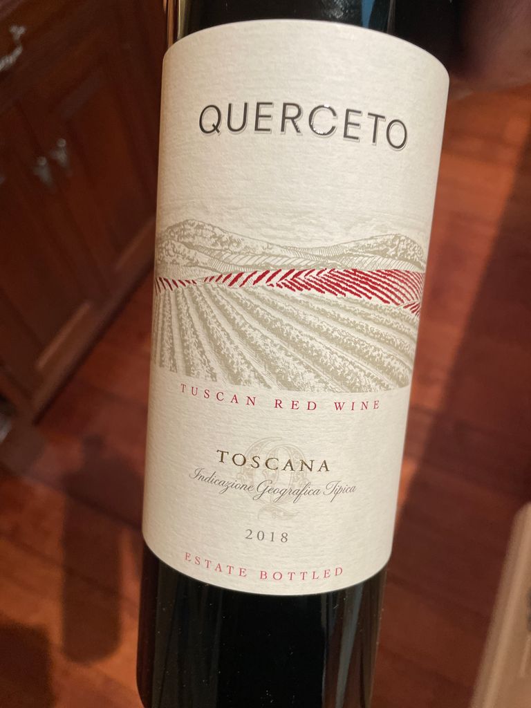 2018 Querceto Chianti Tuscan Red, Italy, Tuscany, Chianti - CellarTracker