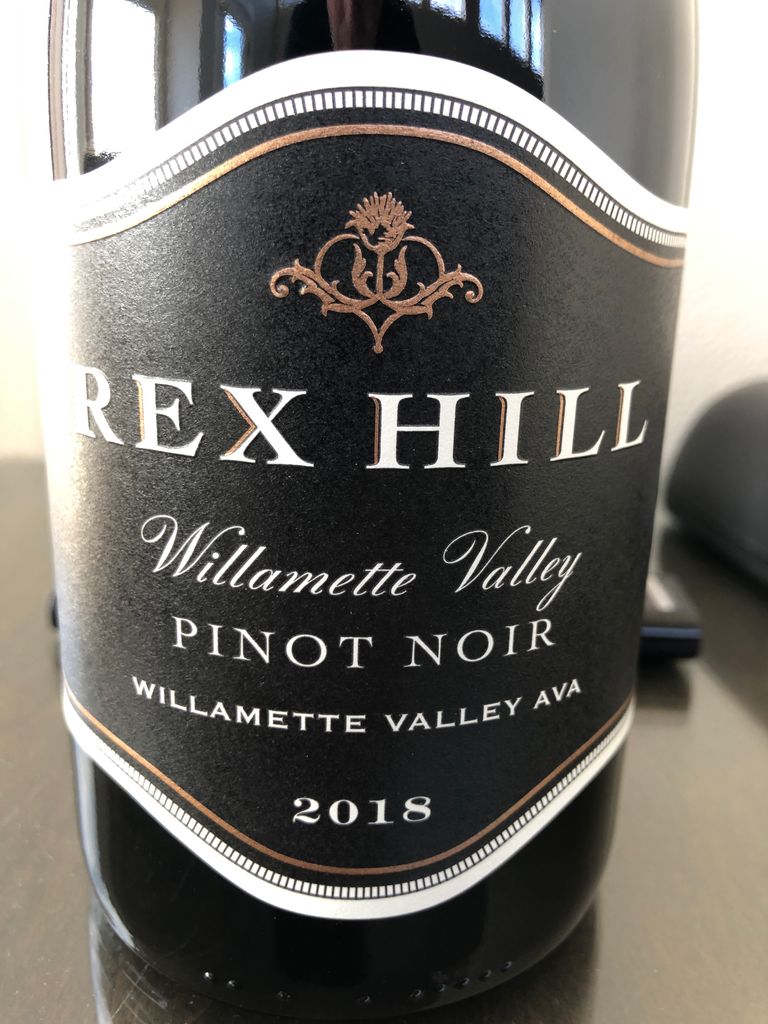 2018 Rex Hill Pinot Noir Oregon, USA, Oregon - CellarTracker