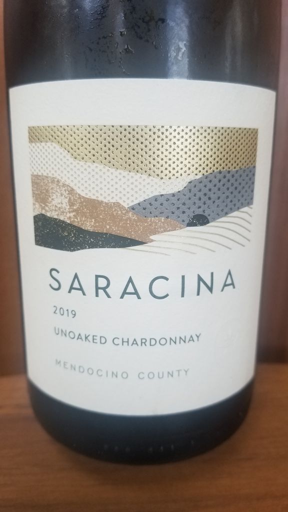2021 Saracina Unoaked Chardonnay, USA, California, North Coast ...