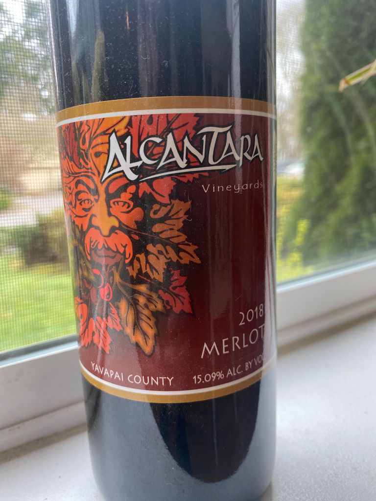 2020 Alcantara Vineyards Merlot, USA, Arizona, Yavapai County ...